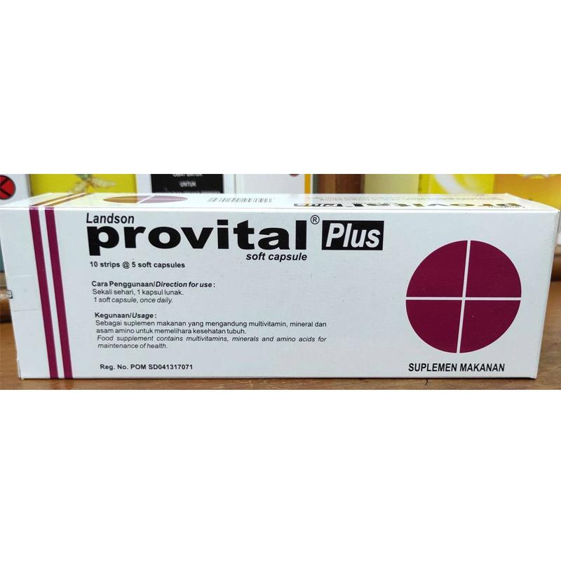 Promo Provital Plus Multivitamin Suplemen Untuk Meningkatan Daya Tahan ...