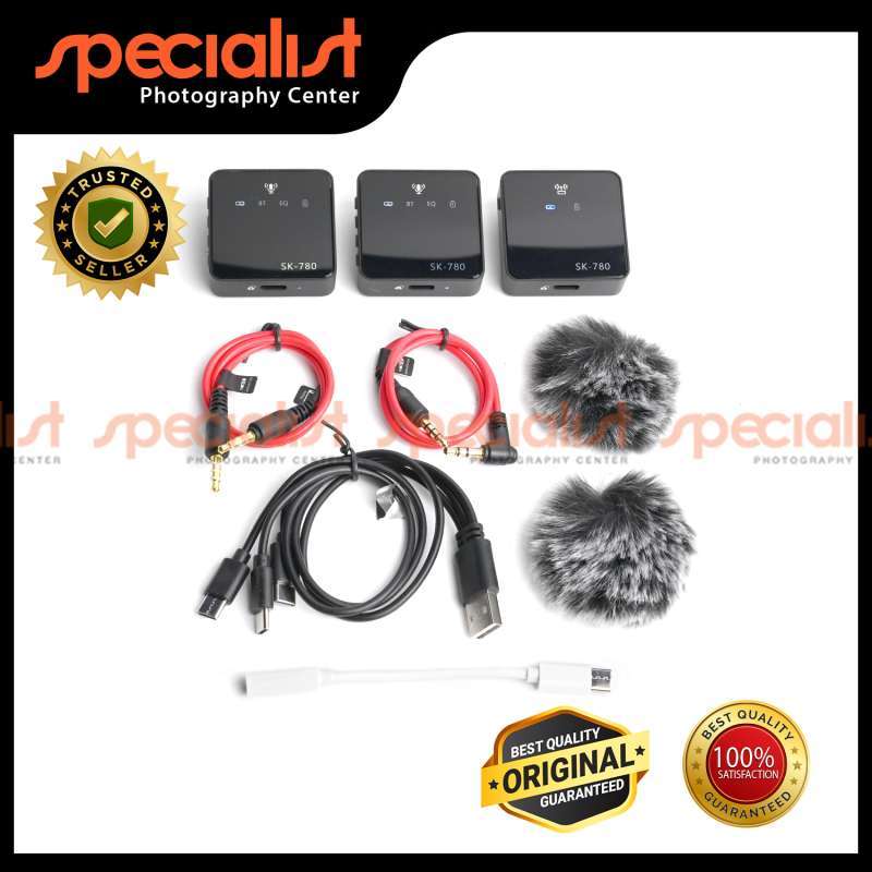 Jual Wireless Microphone System Sk-780 Di Seller Specialist Photography Center - Specialist ...
