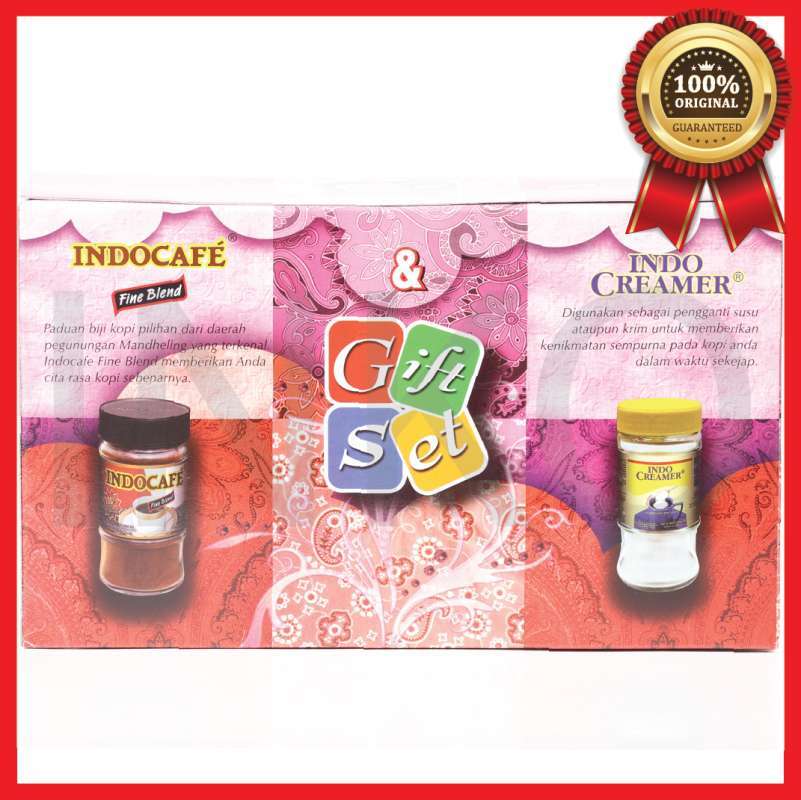 Jual INDOCAFE FINE BLEND INDOCREAMER GIFTSET COMPACT SET 150GR di ...