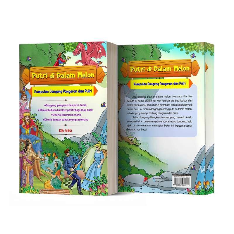Promo Buku Putri Di Dalam Melon, Kumpulan Dongeng Pangeran Dan Putri - Kak Anita Diskon 20% Di ...