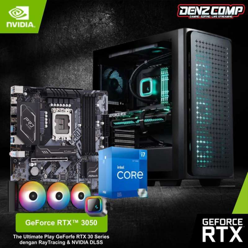 Jual Ck560 720 Pc | Intel Core I7-12700k | Rtx 3050 | Ddr4 | Nvme 512gb ...