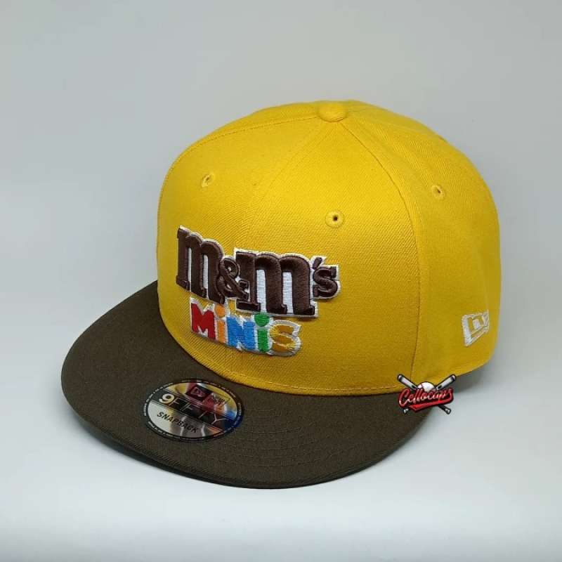 Promo TOPI NEW ERA 9FIFTY KYLE BUSCH GOLD/BROWN M&M'S MINIS Diskon 10% ...