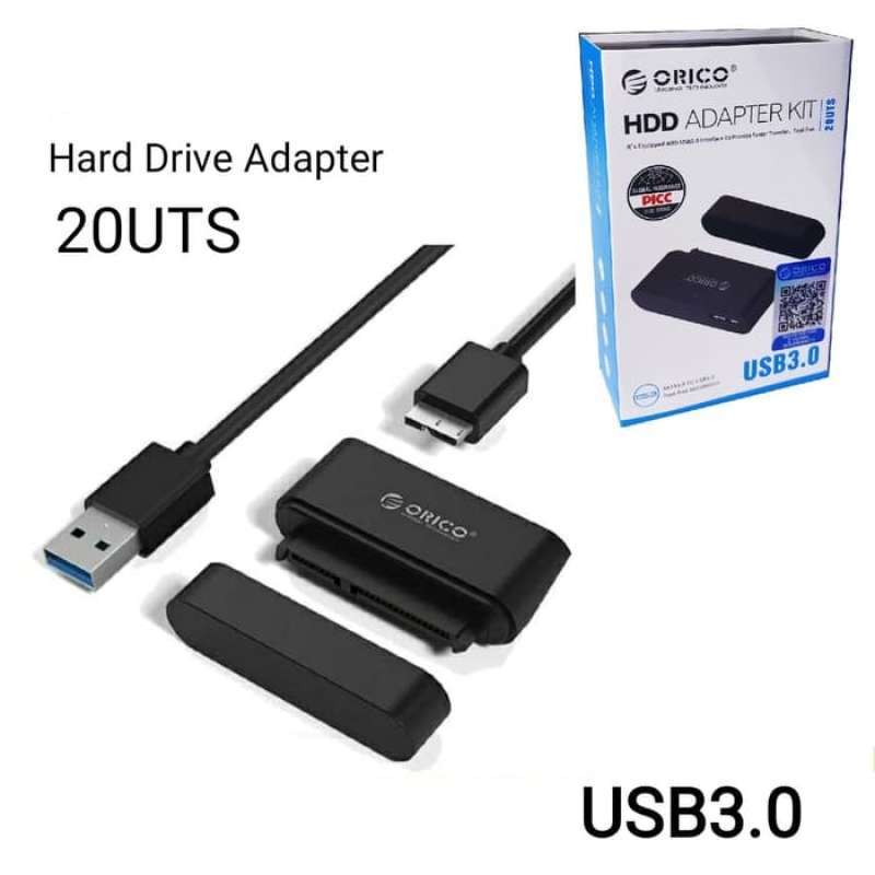 Jual Orico Kabel USB 3.0 to Sata 20UTS - USB3.0 Sata HDD Adapter Kit di ...