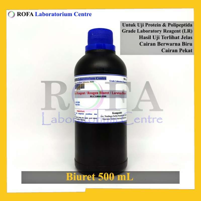 Promo Larutan Biuret / Reagen Biuret / Biuret Reagent 500 Ml Diskon 17% ...