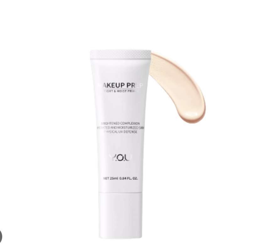 Promo YOU Makeup Prep Bright & Moist Primer | UV Defense | Hyaluronic ...