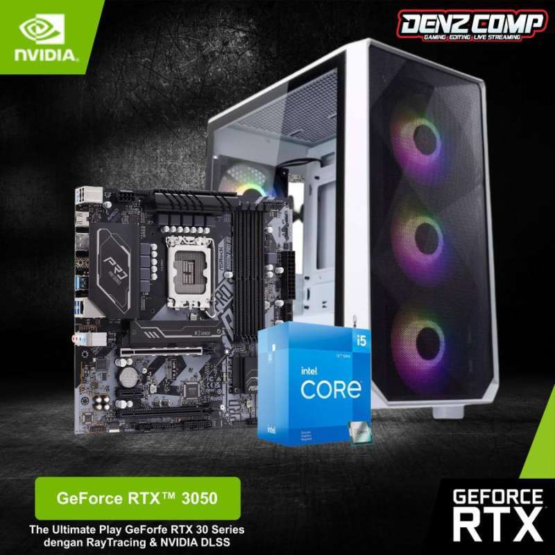 Jual Omni Gaming W Pc | Intel I5-12400f |rtx 3050 | Nvme 256gb | Ddr4 ...