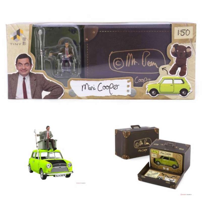 Jual Tiny Mini Cooper Mr. Bean - pose duduk di Seller Bintang toys ...