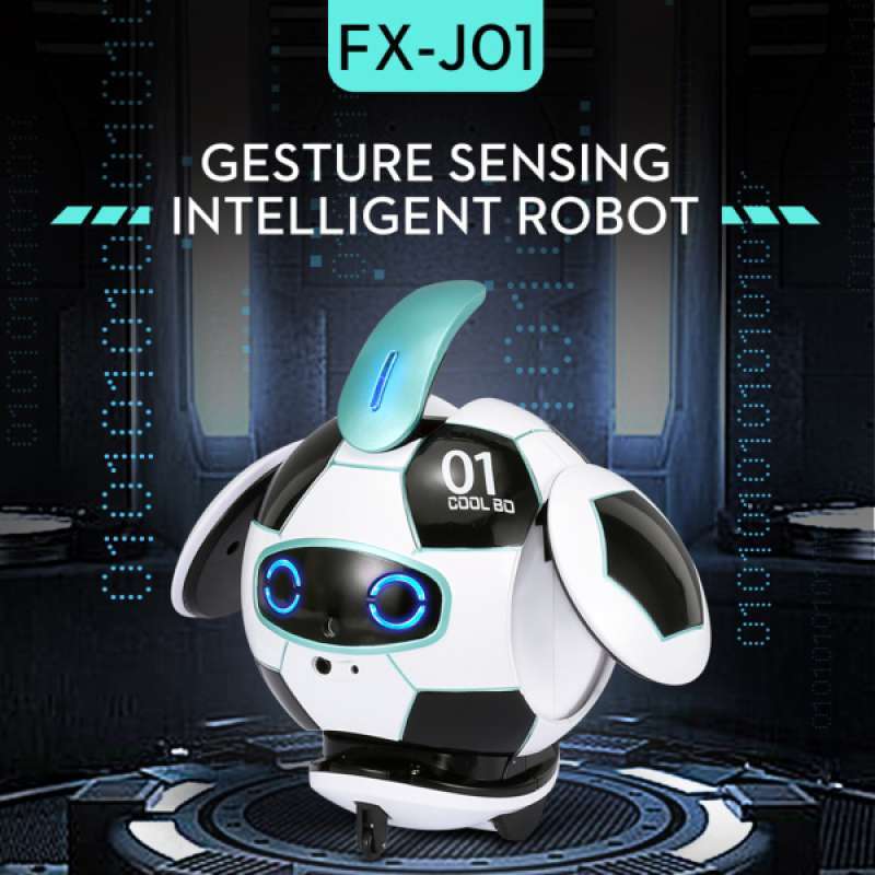Jual Voice Recognition With Infrared Obstacle Avoidance Ball Robot Toy ...