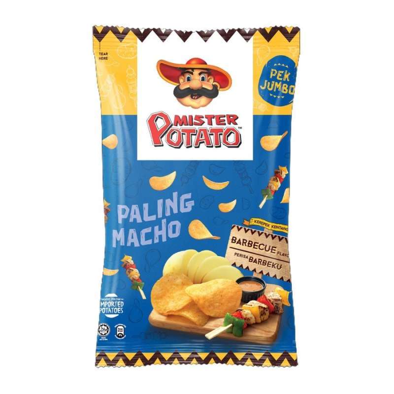 Jual Mister Potato Chips BBQ 150 g di Seller Babakiwi - Parit, Kab ...