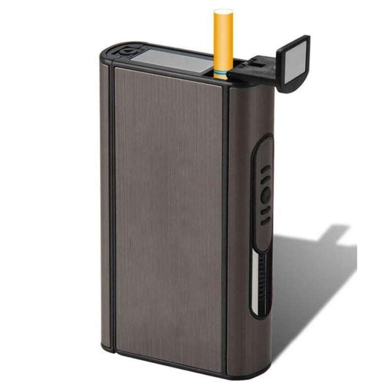 Promo Focus Kotak Bungkus Rokok Aluminium Cigarette Case Automatic ...