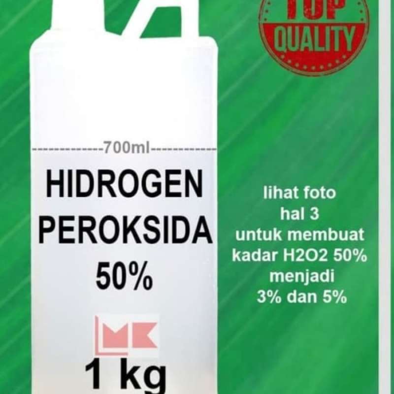 Jual Hidrogen Peroksida / H2o2 / Hydrogen Peroxide 1 Kg Di Seller ...