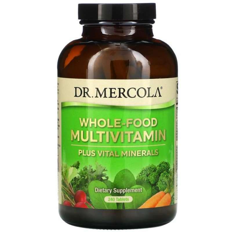 Jual Dr. Mercola Whole-food Multivitamin Plus Vital Minerals 240 ...