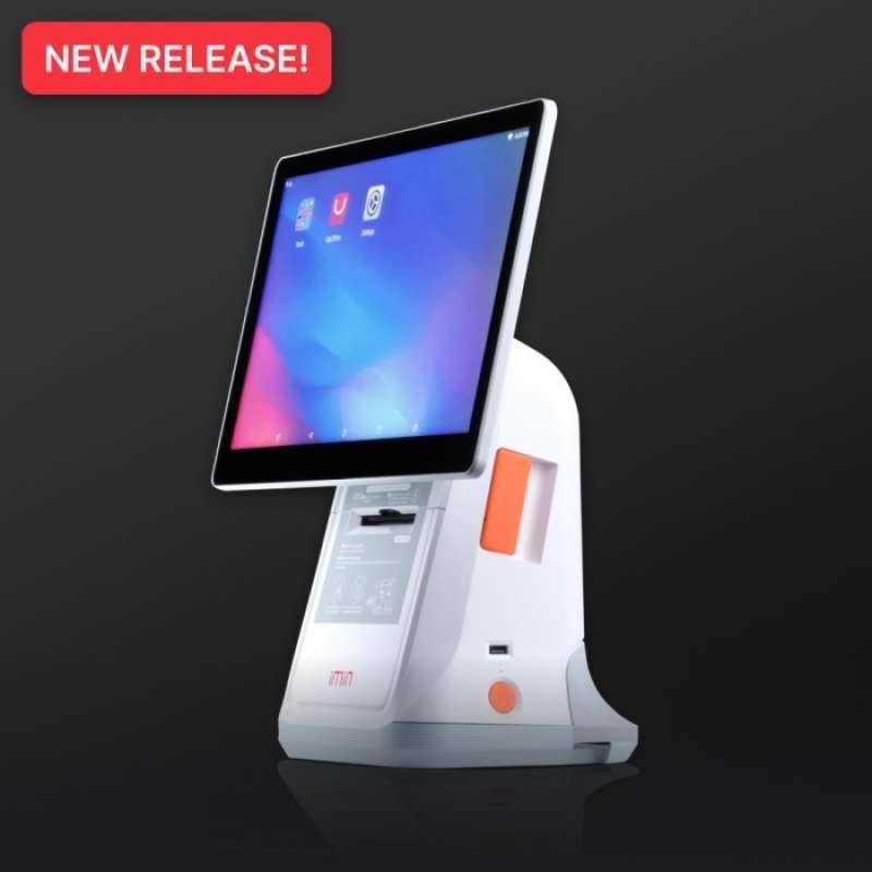 Promo Android 11 POS Machine mesin kasir iMin D4 503 LIMITED WHITE ...