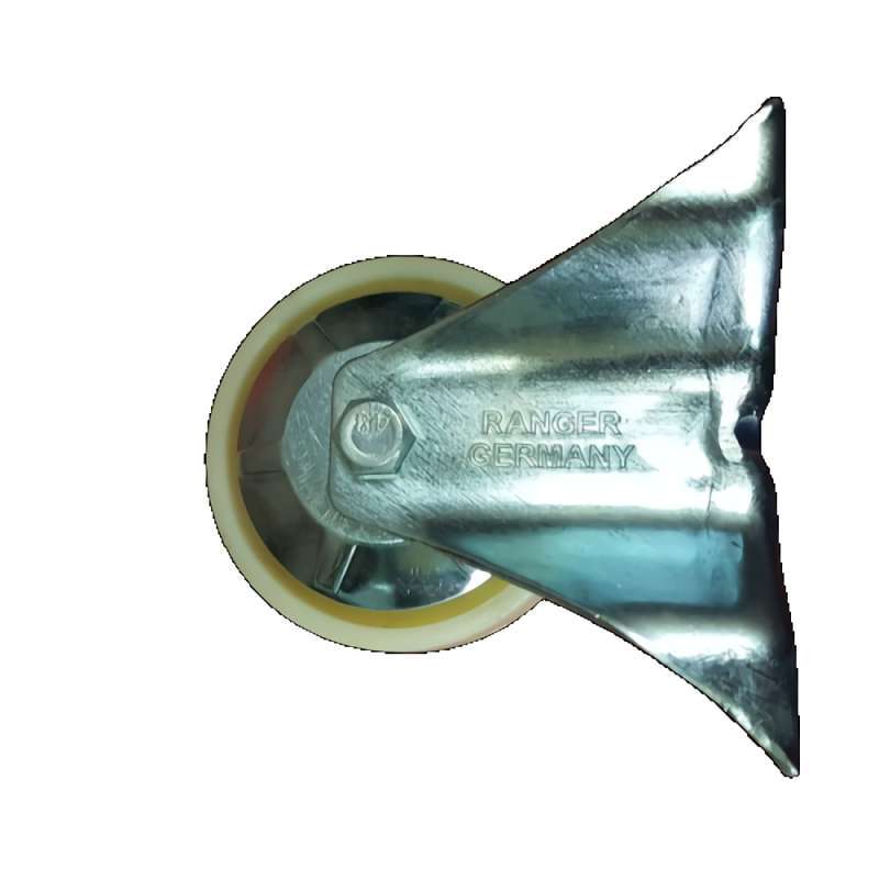 Jual Roda Caster Troli / Trolly Nylon Nilon Putih 4 Inch Mati ( Maju ...