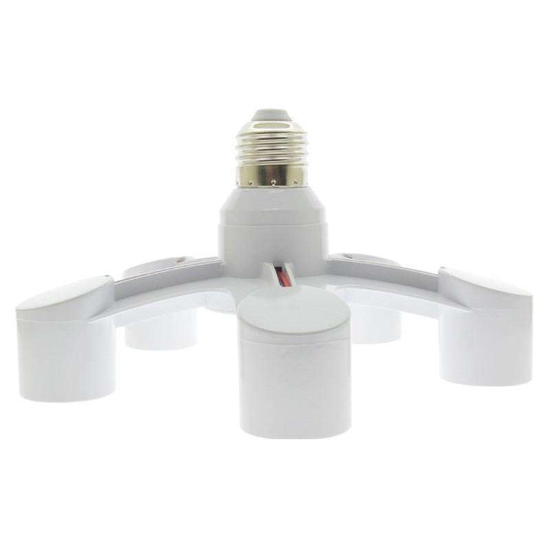 Jual Fitting E27 Cabang 5 Lampu Bohlam Studio Huh-4851 Socket Lima Lamp ...