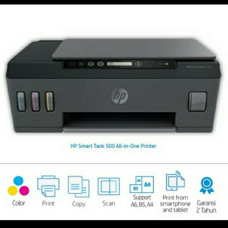 Promo Printer Hp Smart Tank 500 All-In-One Printer Diskon 28% di Seller ...