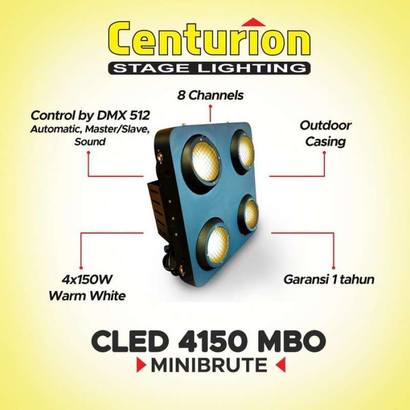 Promo CENTURION CLED 4150 MBO / MINIBRUTE Diskon 23% di Seller Gudang ...