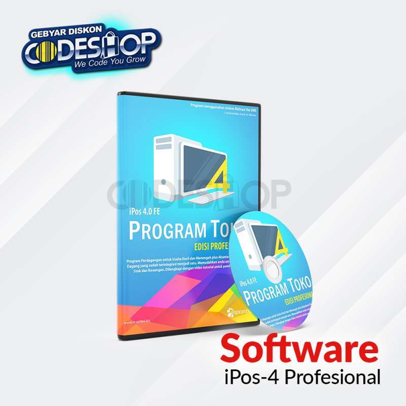 Jual Ipos 4.0 Fe Program Toko Edisi Profesional Software Kasir Retail ...