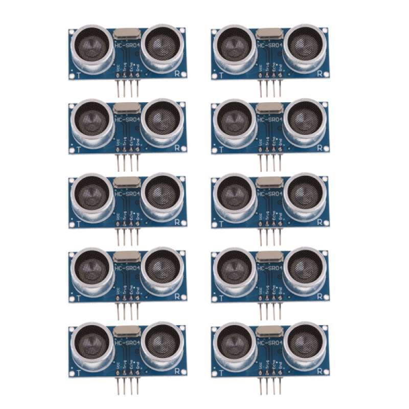 Jual 10x HC-SR04 Ultrasonic Module Distance Measure Transducer Sensor ...