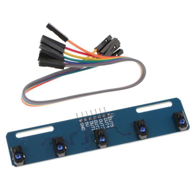 Promo IR Infrared 5-way Obstacle Avoidance Sensor Module Smart Car ...