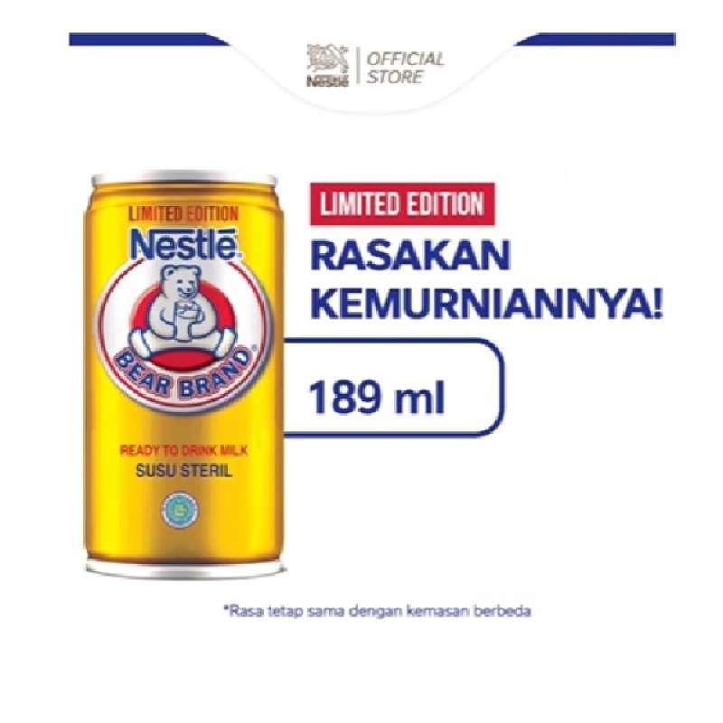 Jual Bear Brand Susu Kaleng Susu Beruang Susu Steril Gold Limited ...