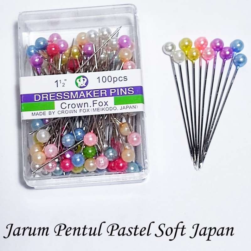 Promo Jarum Pentul Besar Anti karat / Jarum Pentul Hijab Stainless ...