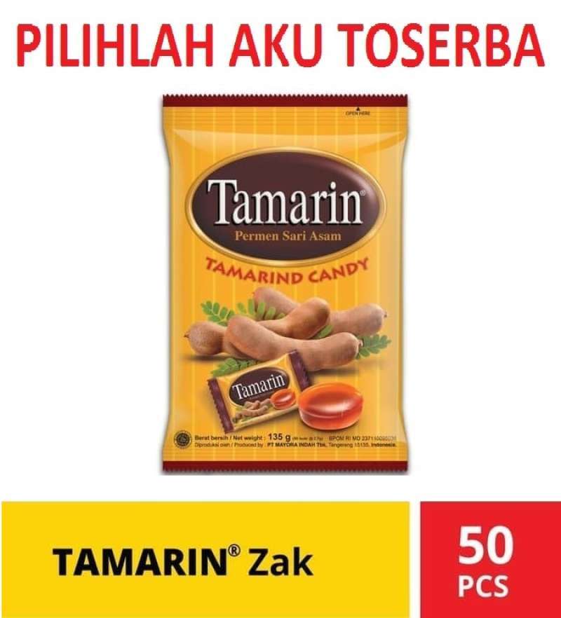 Promo Permen Sari Asem Permen Tamarin 135 Gr - Isi 50 Pcs - ( Harga ...