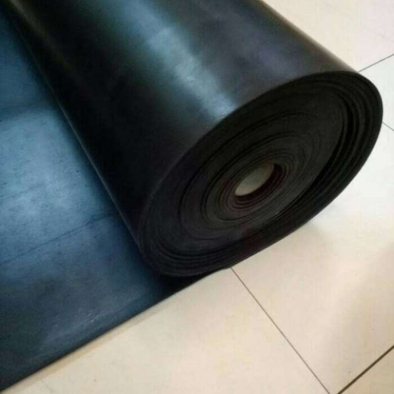 Jual Rubber Sheet/ Karet Hitam Lembaran 6Mm 1M X 1M - Multicolor di Seller Erazel Storee ...