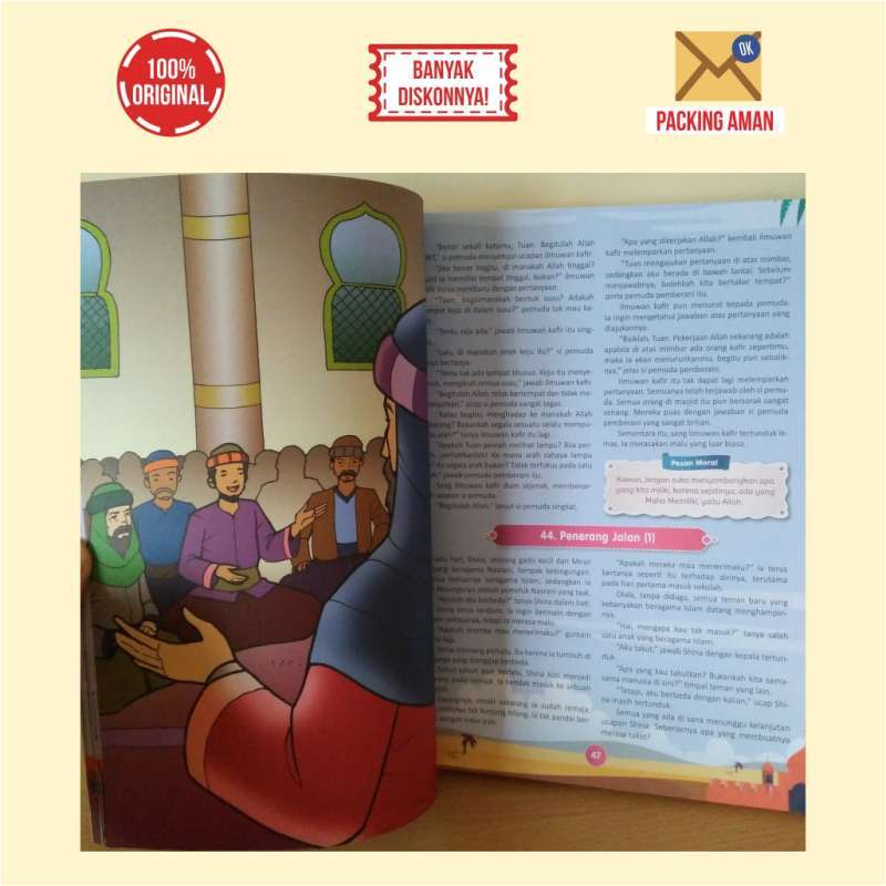 Promo Buku Anak Islam 365 Cerita Islami Paling Favorit Bergambar Full ...