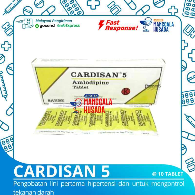 Jual CARDISAN 5 MG PER STRIP @ 10 TABLET di Seller APOTEK MANGGALA ...