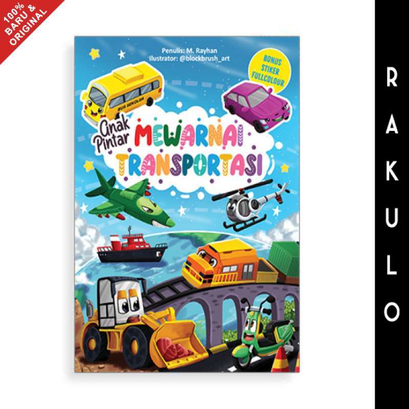 Jual Buku Seri Anak Pintar Mewarnai Coloring Book PAUD di Seller Rakulo ...