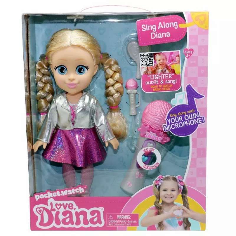 Promo Mainan anak boneka diana love diana sing along lighter original ...