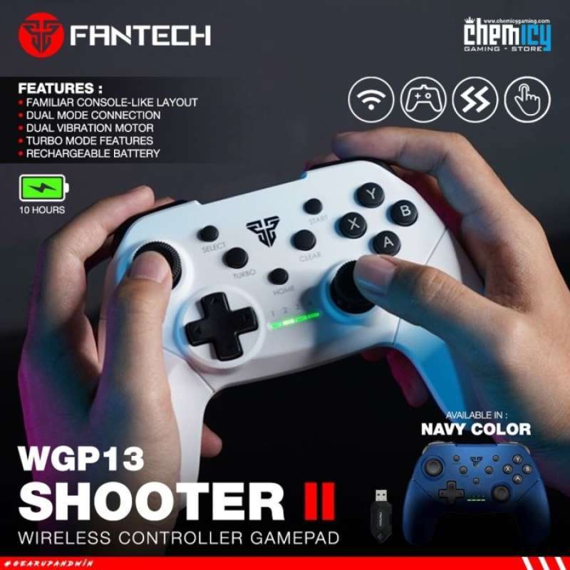 Promo Fantech WGP13 / WGP-13 Shooter II Wireless Controller / Joystick ...