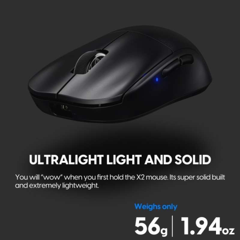 Promo Pulsar X2 Wireless Gaming Mouse Ambidextrous Extreme Light-Weight ...