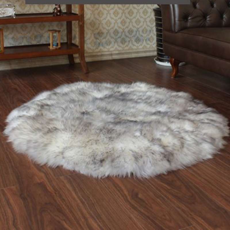 Jual Multifunctional Artificial Wool Floor Mat Furry Seat Cushion Float ...