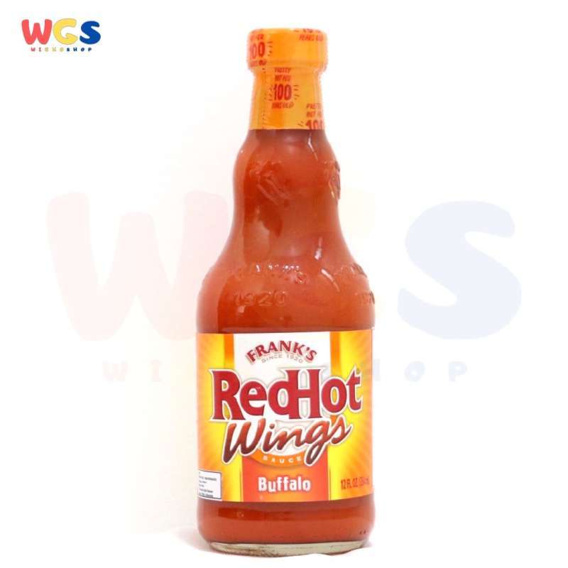 Jual Saus Frank's Franks Frank Red Hot Wings Buffalo Sauce 354 ml di ...