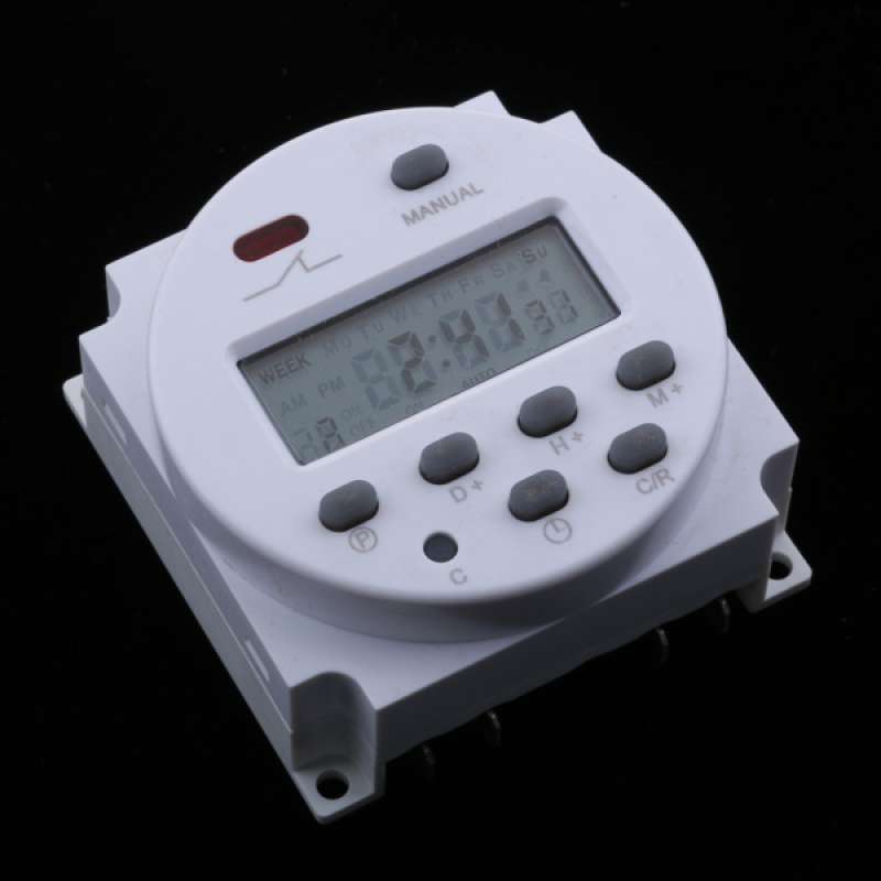Jual Timer Switch For Solar Lights, Digital Programmable Timer Dc 24 ...