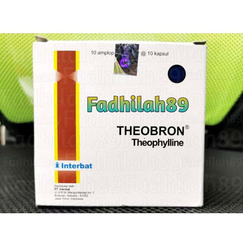 Jual Theobron Theophylline 130 Mg Strip (10 Kapsul) Original - Obat ...