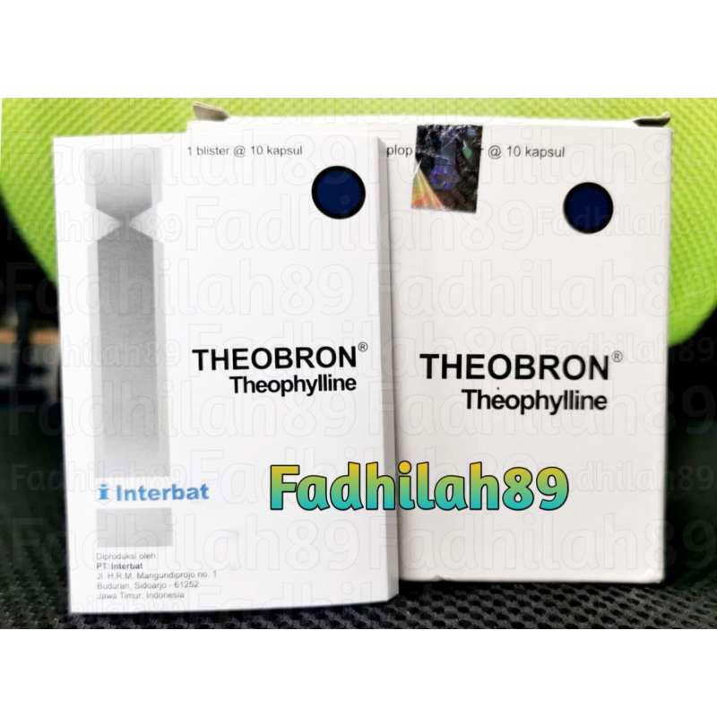 Jual Theobron Theophylline 130 Mg Strip (10 Kapsul) Original - Obat ...