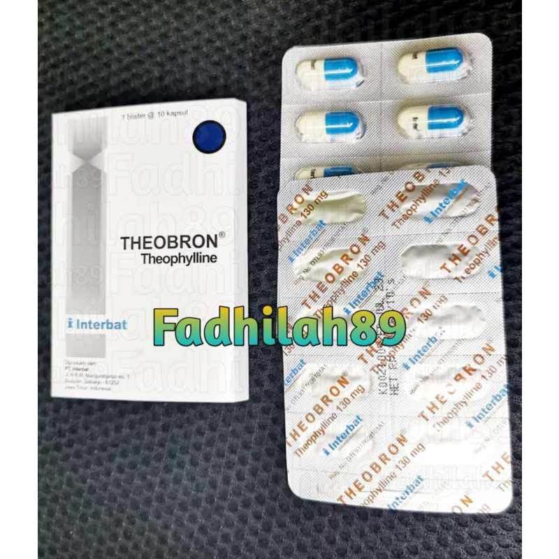 Jual Theobron Theophylline 130 Mg Strip (10 Kapsul) Original - Obat ...