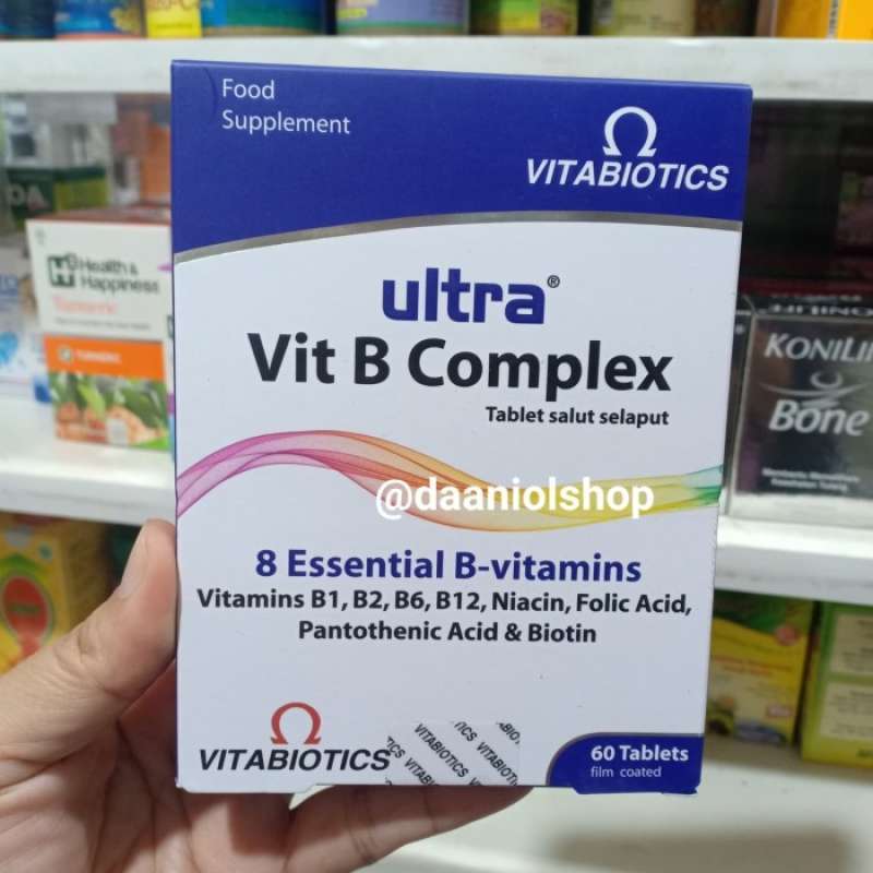 Jual Vitabiotic Ultra Vit B Complex Isi 60 Tablet Di Seller Afifah Tick ...