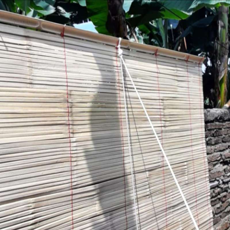 Promo Tirai Bambu Ati Size-L 1M X T2M Diskon 35% di Seller ROOT RITZ ...