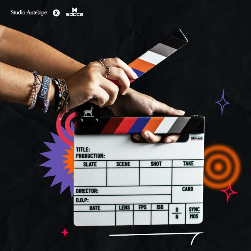 Jual Clapperboard - Special Edition Studio Antelope X Socca Industries - Multicolor di Seller ...