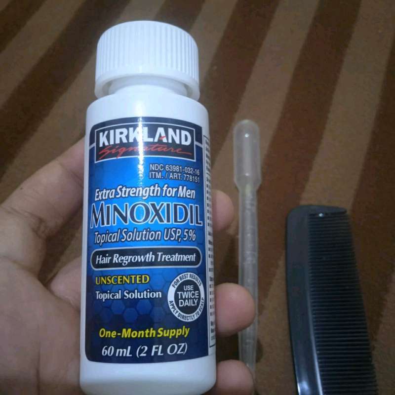 Jual penumbuh rambut Minox 5% isi 60ml di Seller Super_brewok - Ploso, Kota Surabaya | Blibli