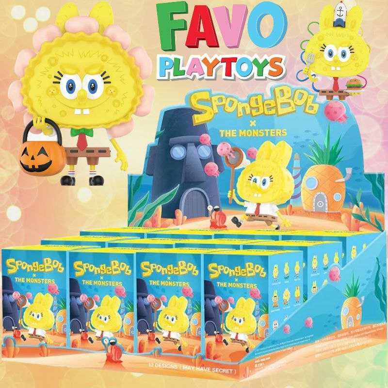 Jual Pop Mart Labubu - Spongebob X The Monsters Series Blindbox Figure ...