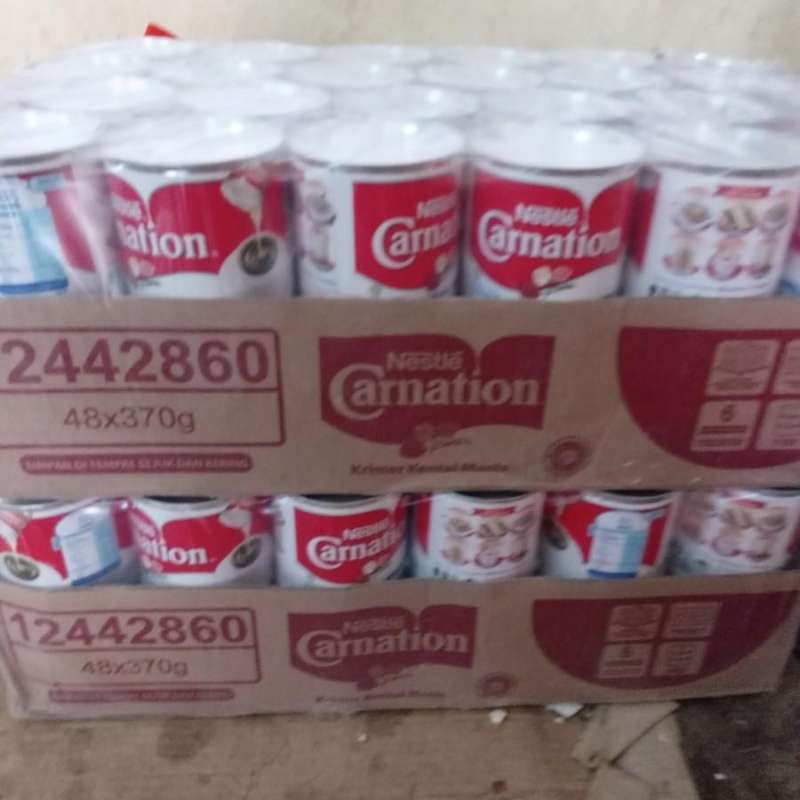 Jual Susu Bunga Carnation Kental Manis Berat 370G/Kaleng di Seller Toko ...