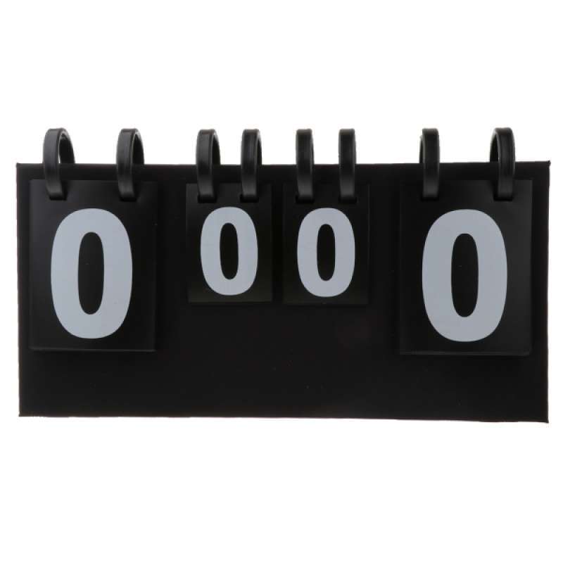 Jual 4-digital (large 0-30)(small 0-5)table Top Sports Score Numbers ...