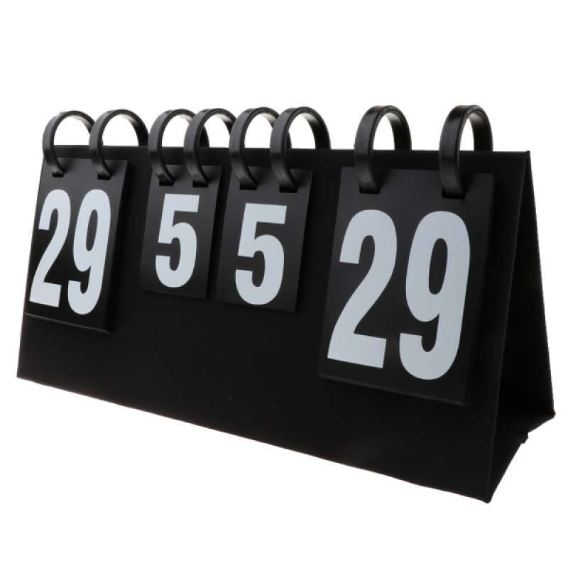 Jual 4-digital (large 0-30)(small 0-5)table Top Sports Score Numbers ...