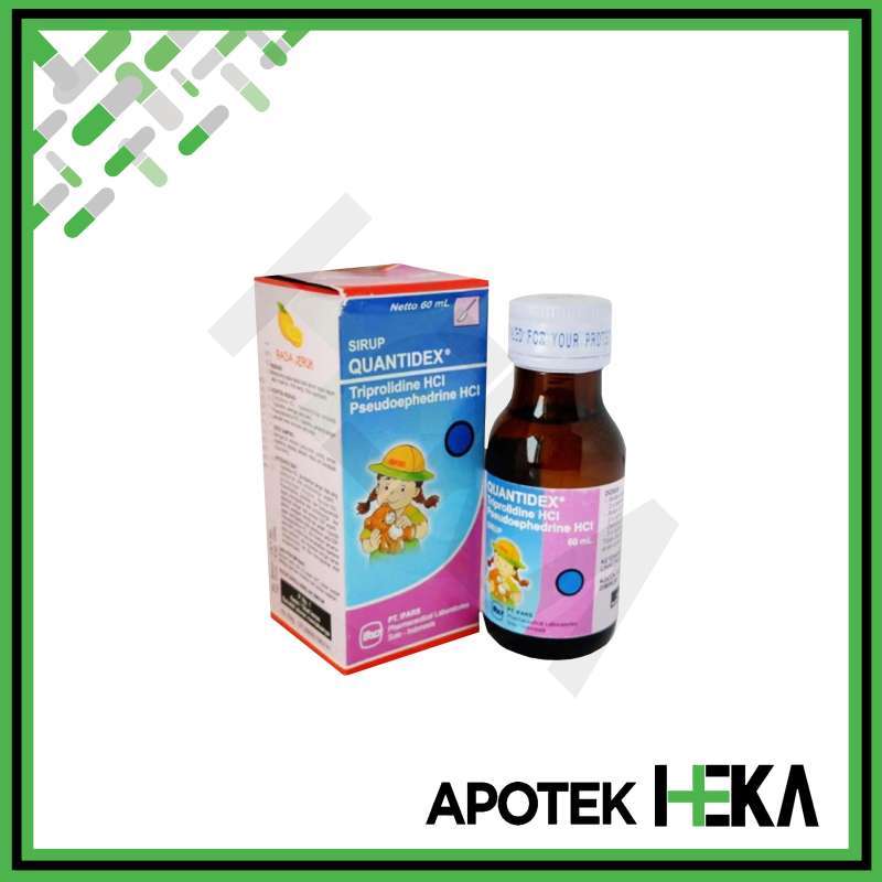 Jual Quantidex Sirup 60 Ml - Obat Alergi Saluran Pernapasan Rasa Jeruk ...