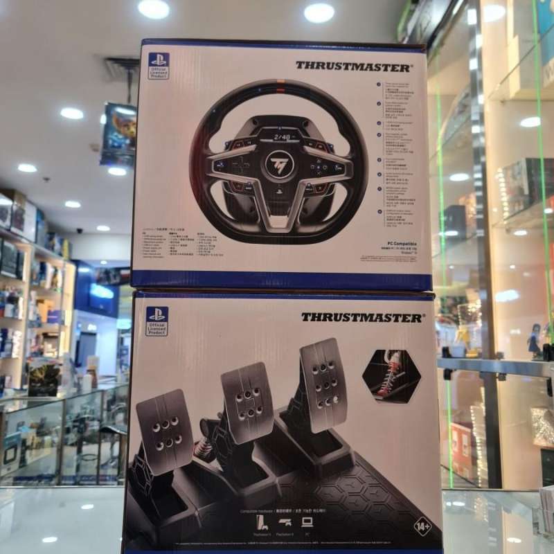 Jual Thrustmaster T248 Steering Wheel Pc Ps4 Ps5 With 3 Pedals Stir T ...